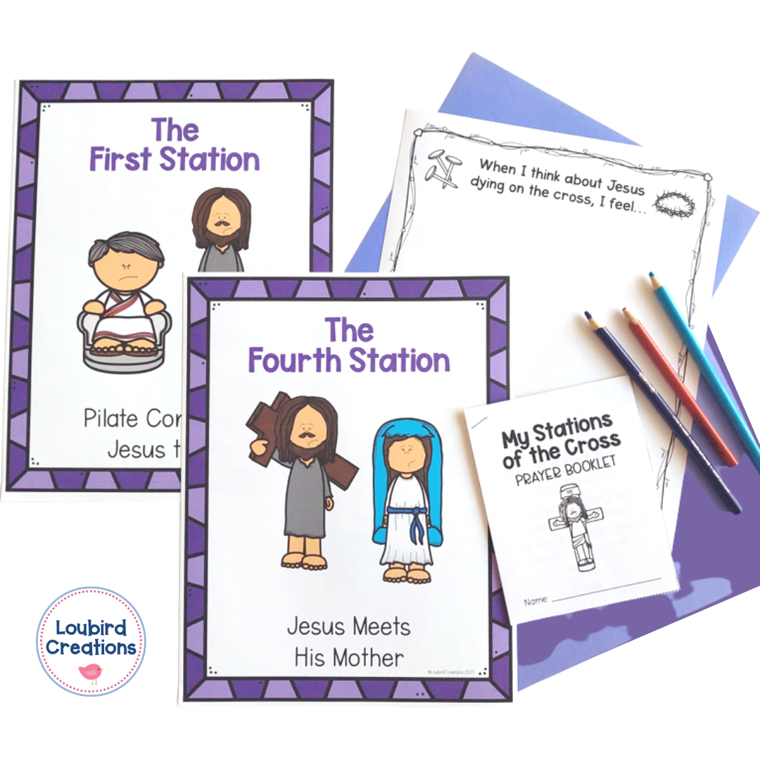 Celebrating Holy Week in the Preschool Classroom - Loubird Creations